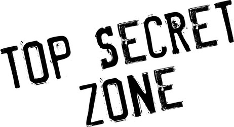 Top secret area rubber stamp Royalty Free Vector Image