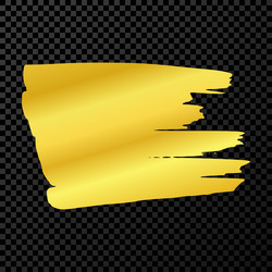 Scribble with a gold marker Royalty Free Vector Image