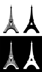 Eiffel tower Royalty Free Vector Image - VectorStock