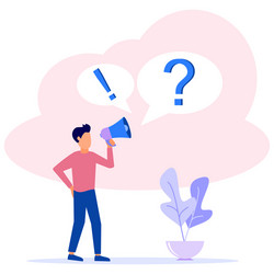 Graphic cartoon character qna Royalty Free Vector Image