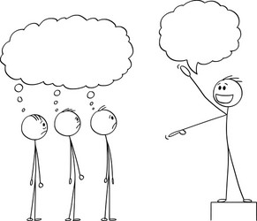 Stickman Speaking Vector Images (over 160)