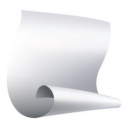 Flying paper page icon falling documents sheet Vector Image