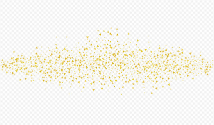 Golden triangle modern black background paper Vector Image