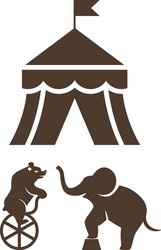 Circus Silhouette Vector Images (over 6,200)