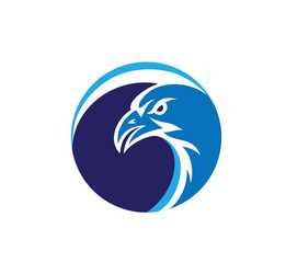 Blue Face Logo