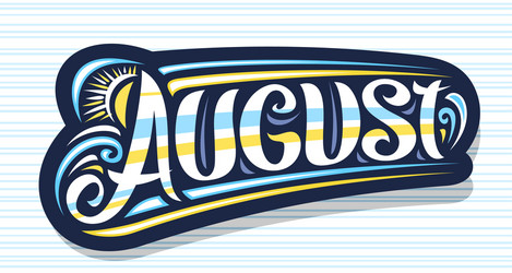 August Font Vector Images (over 1,700)