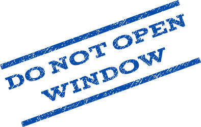 Do not open watermark stamp Royalty Free Vector Image