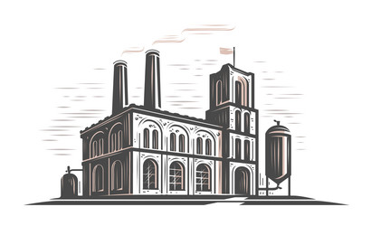 Factory Building Drawing