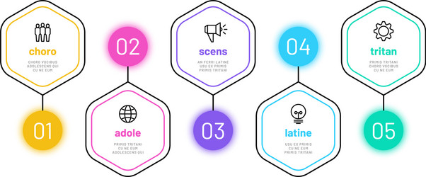 Infographic design template with place for your Vector Image