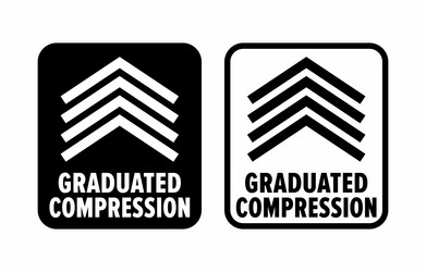 Compression property information sign Royalty Free Vector