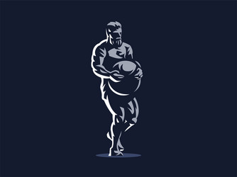 Bodybuilding Hunk Muscular Vector Images (over 150)