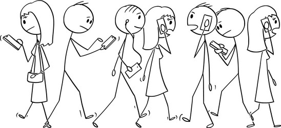 Stick Figure Crowd Vector Images (over 760)