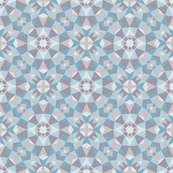 Blue background abstract geometric seamless Vector Image