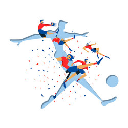 Football Cutouts Vector Images (over 370)