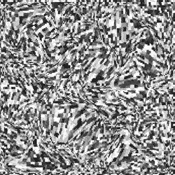Monochrome glitch effect textured zigzag pattern Vector Image
