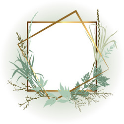 Card with grass Royalty Free Vector Image - VectorStock
