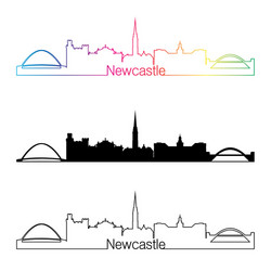 Newcastle Skyline Vector Images (over 100)