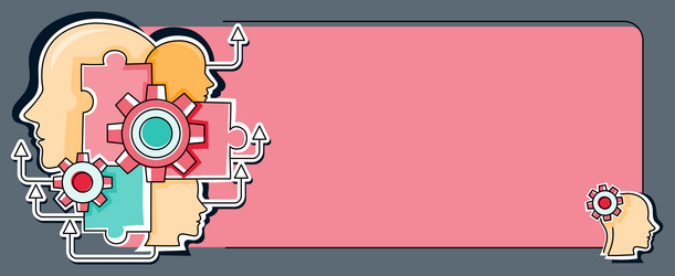 Multiple Head Silhouette Vector Images (over 130)