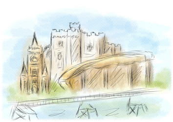 Cardiff Vector Images (over 960)