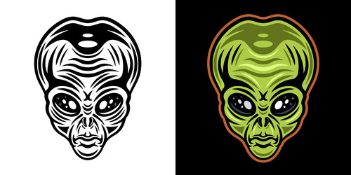Alien Silhouette Vector Images (over 7,600)