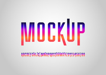 Long Font Vector Images (over 2,800)