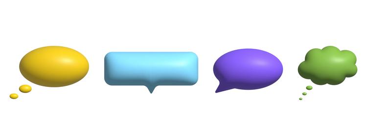 Bubble text box Royalty Free Vector Image - VectorStock