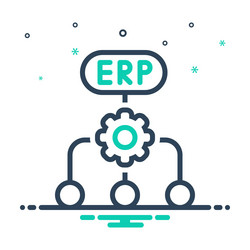 Erp Royalty Free Vector Image - VectorStock