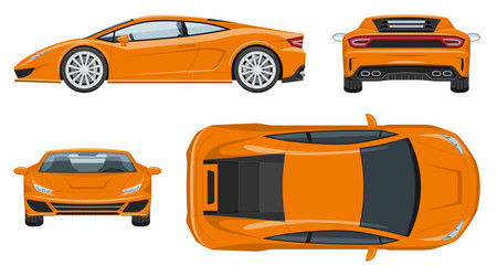 Cartoon Cars Side View