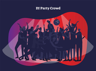 Party Crowd Vector Images (over 10,000)