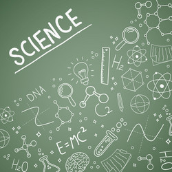 Science board Royalty Free Vector Image - VectorStock
