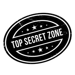 Top secret area rubber stamp Royalty Free Vector Image