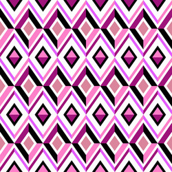 Pink diamond seamless pattern Royalty Free Vector Image