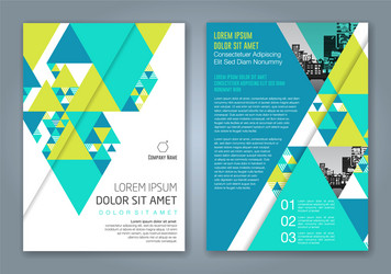 Financial report concept business background Vector Image