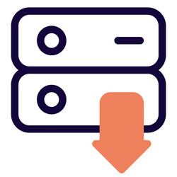 Data leak exposed confidential information Vector Image