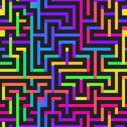 Rainbow color graffiti pattern Royalty Free Vector Image