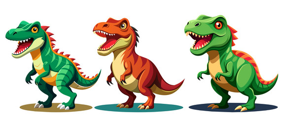 Cute t-rex Royalty Free Vector Image - VectorStock