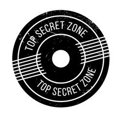 Top secret area rubber stamp Royalty Free Vector Image