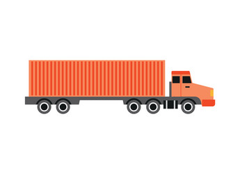 Red Shipping Container Side View Vector Images (over 140)