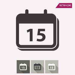 September 13 calendar icon Royalty Free Vector Image