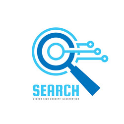 Seo - search engine optimization - logo Royalty Free Vector