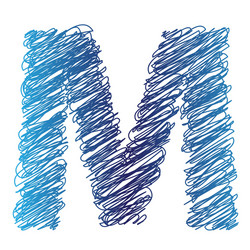 Alphabet Doodle M Letter Vector Images (over 250)