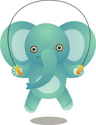 Elephant Jump Vector Images (over 500)