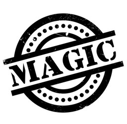 Magic rubber stamp Royalty Free Vector Image - VectorStock