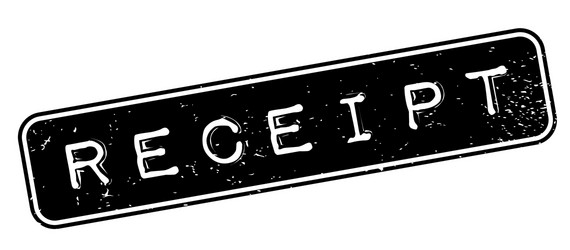 Receipt rubber stamp Royalty Free Vector Image