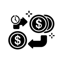 Long-term investment banner Royalty Free Vector Image