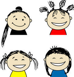 Set of people Royalty Free Vector Image - VectorStock