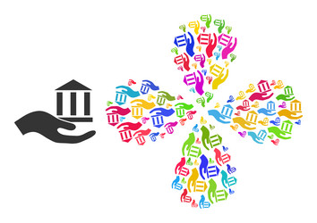 Hand Palm Impression Vector Images (70)