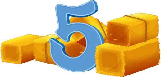 Number Royalty Free Vector Image - VectorStock