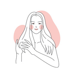 Applying Oil on Hair Vector Images (over 180)