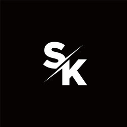 Sk Text Logo Vector Images (over 600)